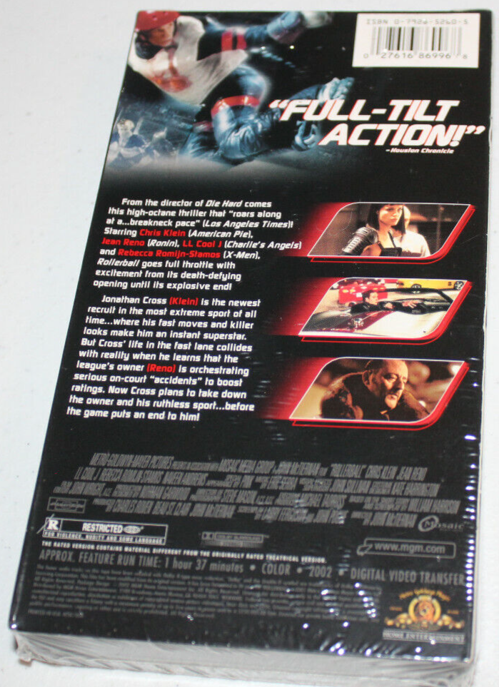 Rollerball (VHS, 2002) for sale online | eBay