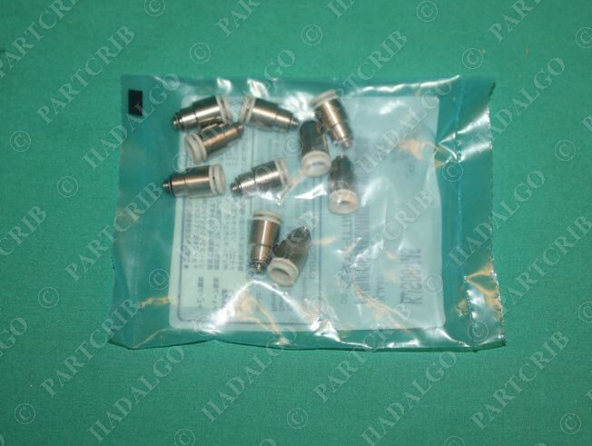 SMC, KJS06-M5, One-Touch Mini Fitting Male Pack of 10 6mm Tube ...