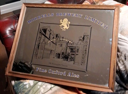 Morrells Lion Brewery Oxford Pictorial Mirror, Fine Oxford Ales | eBay UK