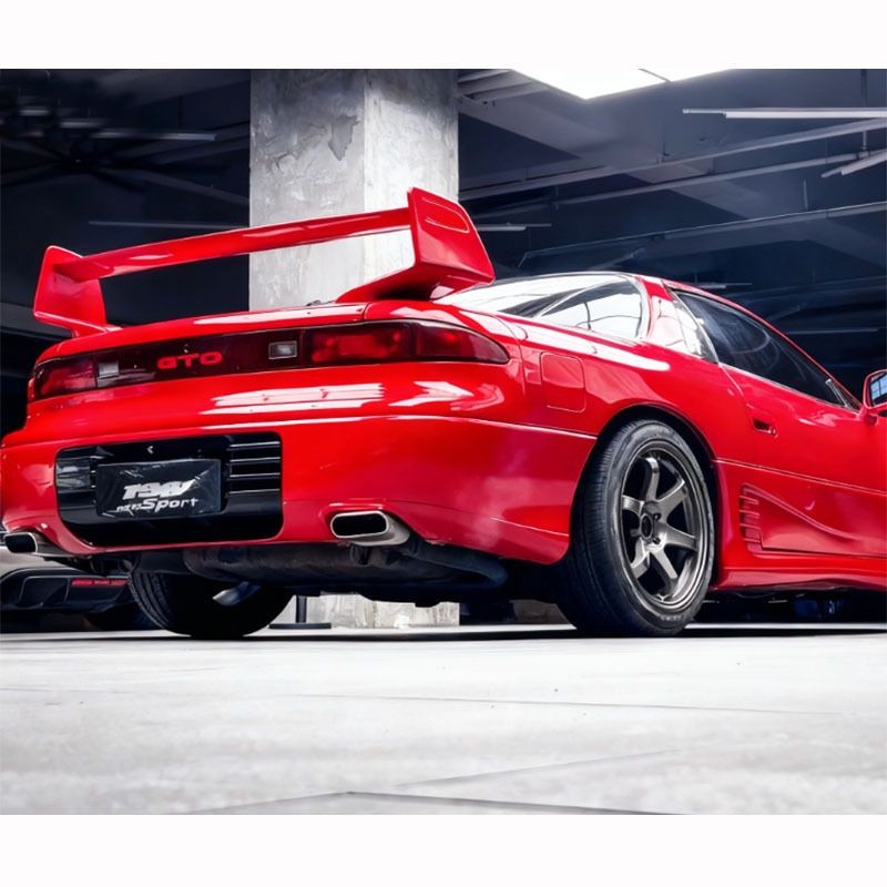 Unpainted Rear Racing Spoiler Combat Wings Fit Mitsubishi 3000GT Coupe ...