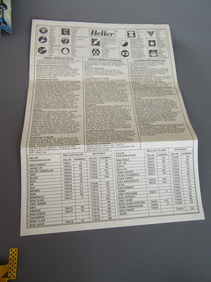 D456 Maquette Heller Réf 80189 Peugeot 205 T16 Rallye Paris Dakar 1/43 ...