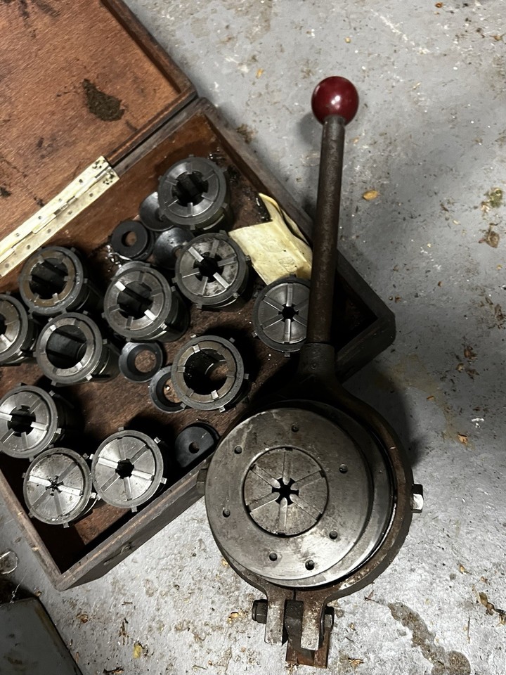 Burnerd Multi Collet Closer Complete For Colchester Lathe - Fully ...