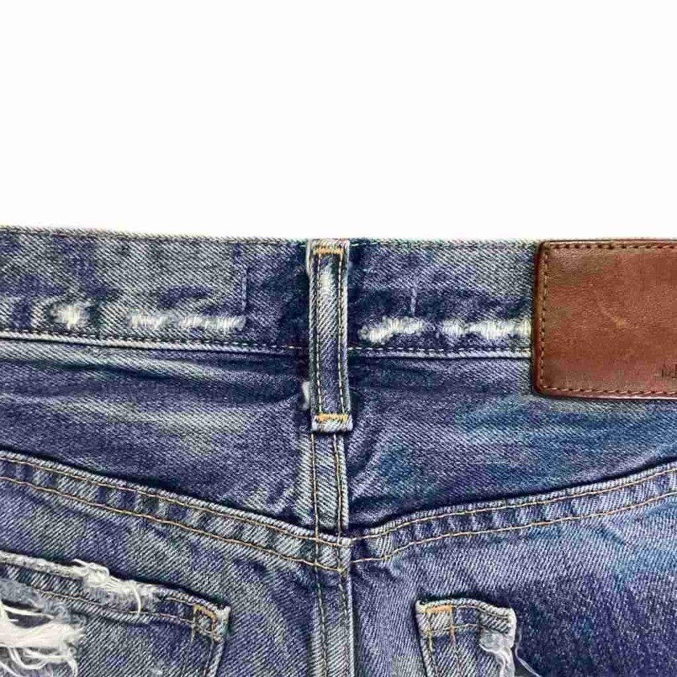 MOUSSY Women's Crushed Indigo Denim Jeans 24 Slim Fit Pants | eBay