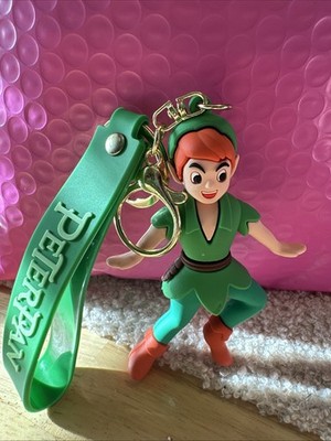 PETER PAN- KEYCHAIN-BAG CLIP -3D-PVC "NEXT DAY SHIPPING" | eBay