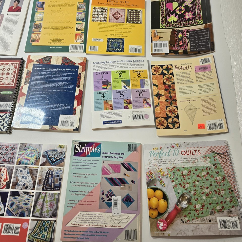 Lot Of 17 Quilting Books | eBay