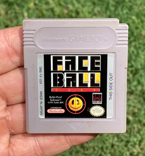 Nintendo Game Boy Face Ball 2000 Video Cartridge Nintendo Game Boy | eBay