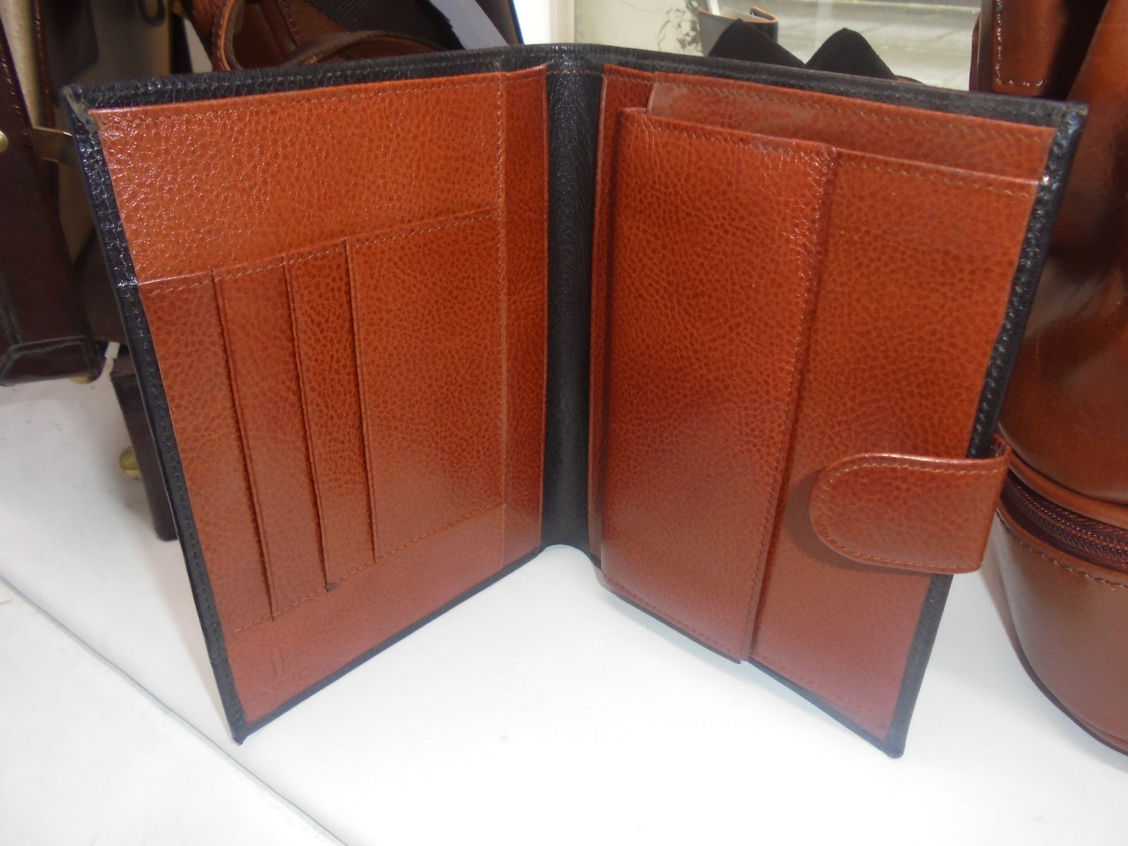 PORTAFOGLIO PORTADOCUMENTI "IL by LANCETTI" UOMO PELLE-LEATHER WALLET ...