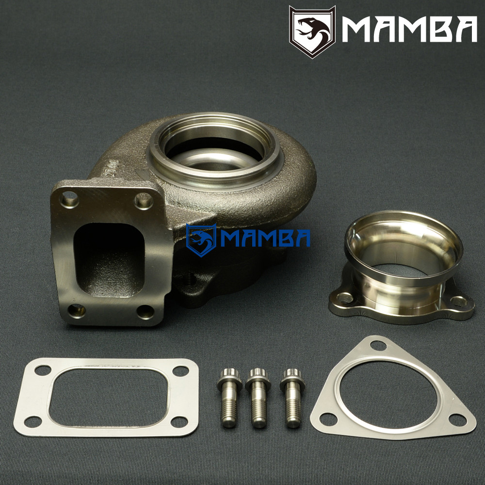 Turbo Turbine Housing + 3" V-band Down Pipe For Mitsubishi IWG 10cm STD ...