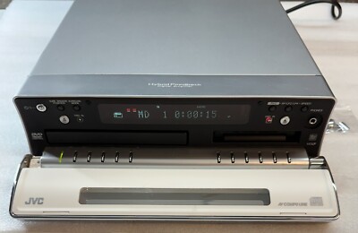 JVC CA-NXDV3 Compact Component MiniDisc System, DVD, CD, AM/FM, Amp ...