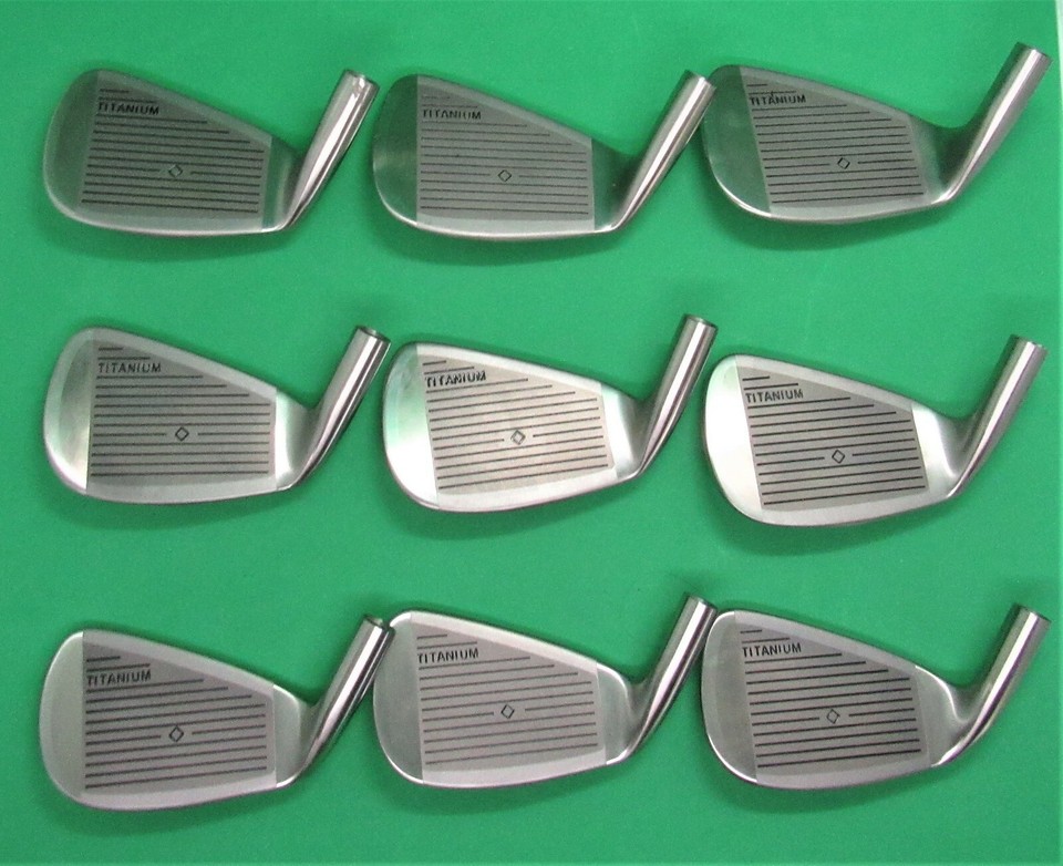 Tour Diamond Titanium Face Oversized Irons - Heads Only - Choice of Set ...