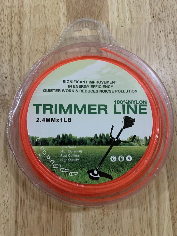 .095" Round Orange Trimmer Line 1lb (330095071) | eBay