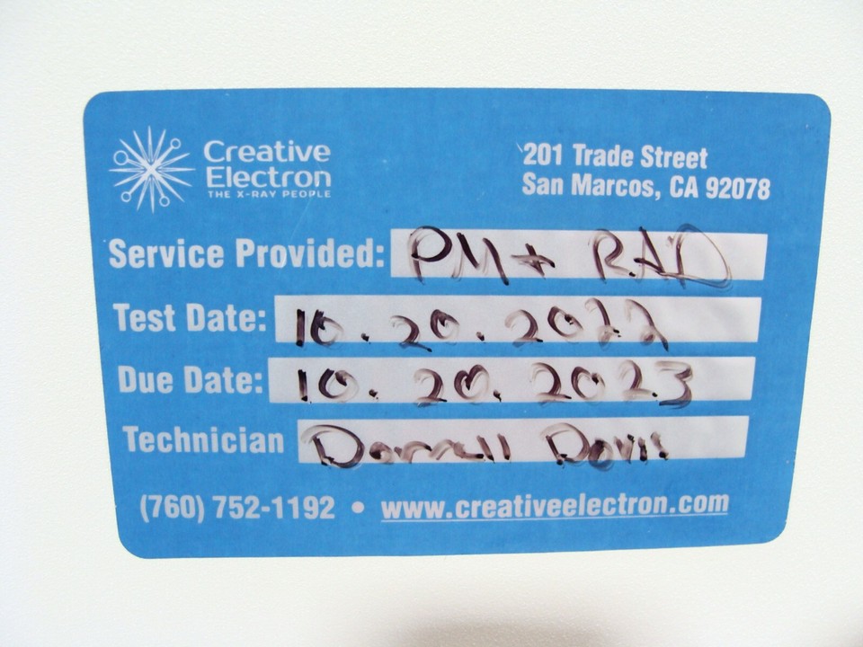 Creative Electron TruView Prime X-Ray Inspection System, 90KV, Latest ...