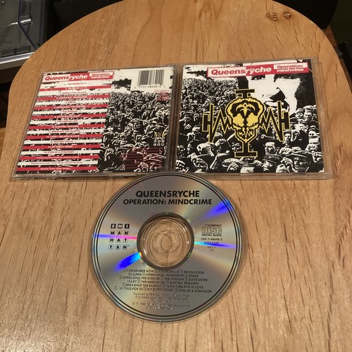 Queensryche - Operation Mindcrime CD 80s US press crimson glory fates ...