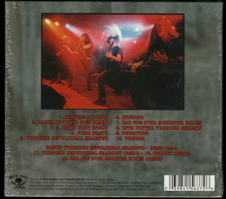 Vomitory In Their Own Blood CD new digipack Reissue German press | eBay