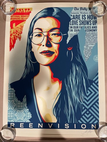 Shepard Fairey Obey Giant Reframe Set Rebirth Reenvision Reconnect Signed x/450 | eBay