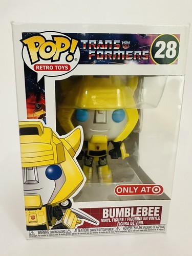 New Funko Pop! Retro Toys: TRANSFORMERS BUMBLEBEE #28 Target Exclusive ...