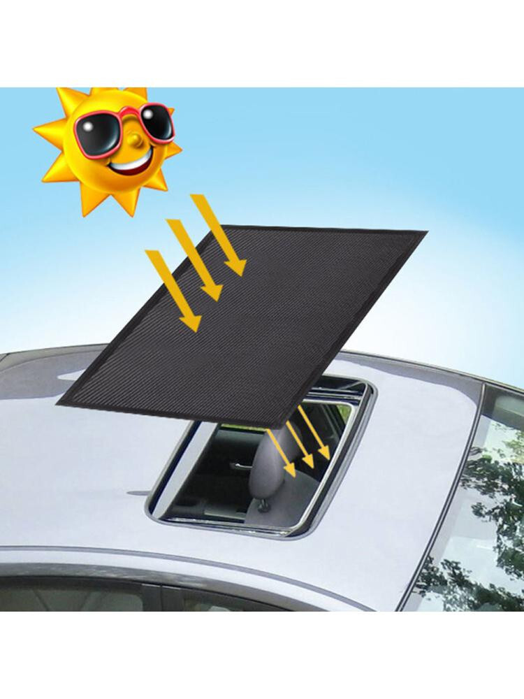 Car Sunroof Sun Shade Magnetic Net Protection Moonroof Cover w ...