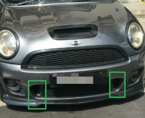 R58 MINI Cooper S JCW Front Bumper Brake Air Duct Set 51747328781 ...