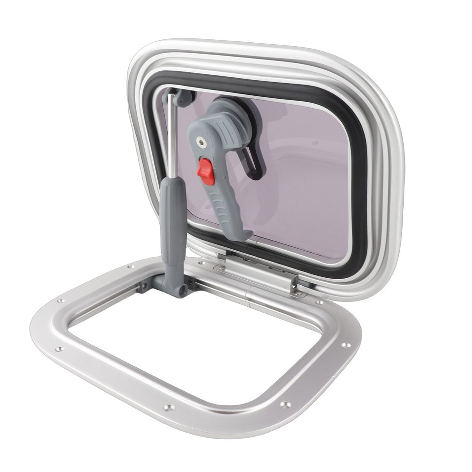 •Boat Skylights With Support Rod Heavy Duty Push Out Rounded Corner UV ...