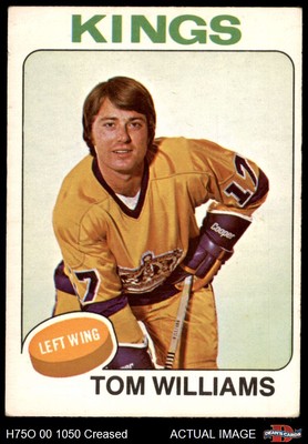 1975 O-Pee-Chee NHL #179 Tom Williams Kings-Hockey 3 - VG | eBay