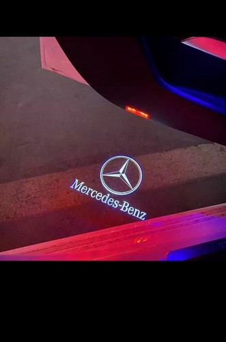 4x Car Door LED Projector Welcome Light For Mercede s E GLC GLA GLB ...