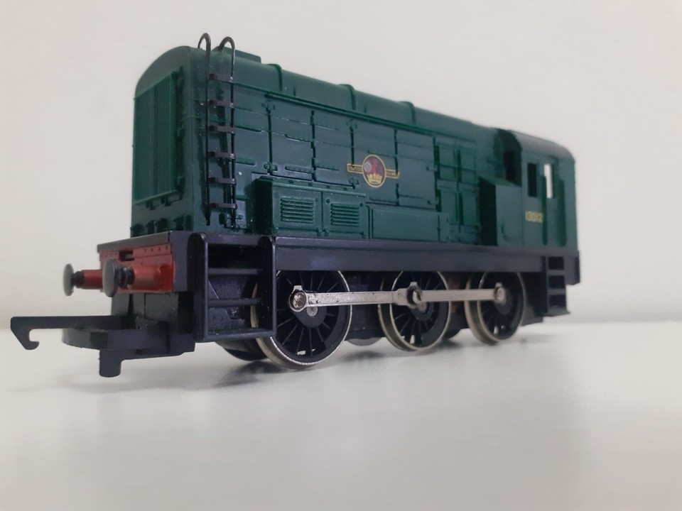 Hornby R156 Class 8 Shunter 13012 BR Green With auto Uncoupler | eBay UK