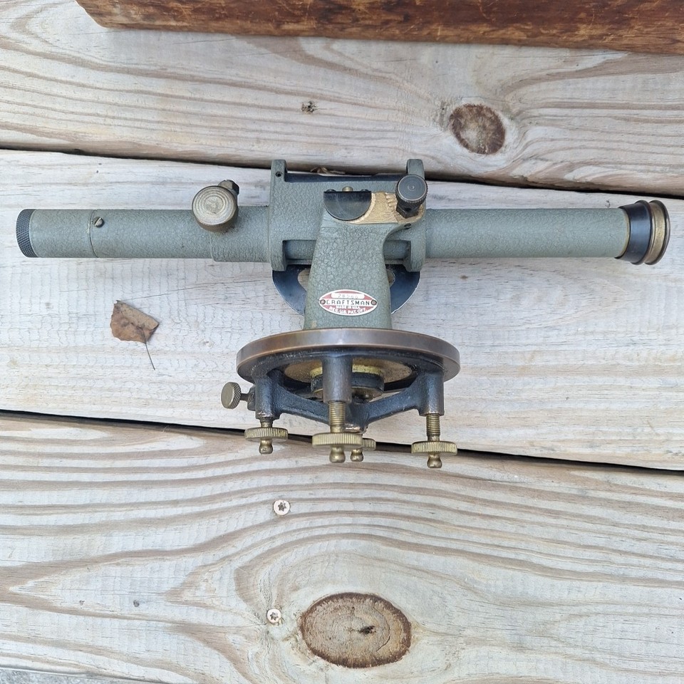 Vintage Sears Roebuck Craftsman Model 789.46010 Survey Farm Transit ...