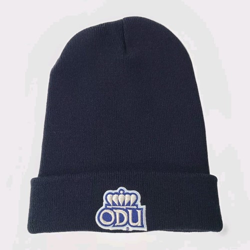 ODU Monarchs Navy Beanie Hat Old Dominion Universty Norfolk Virginia ...