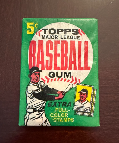 1962 TOPPS BASEBALL Wax Pack | eBay