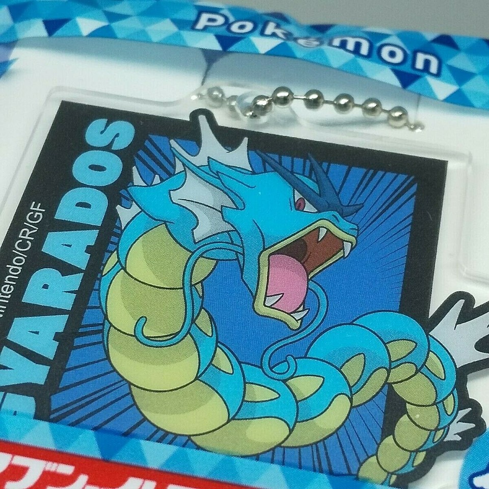 Gyarados Pokemon Seven-Eleven Limited Acrylic Key chain Rare Nintendo ...