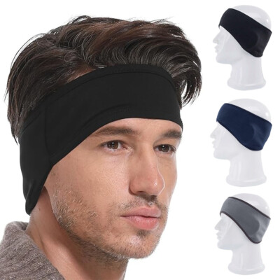 Winter Fleece Running Workout Headband Ear Warmer Ear Cover for Cold ...