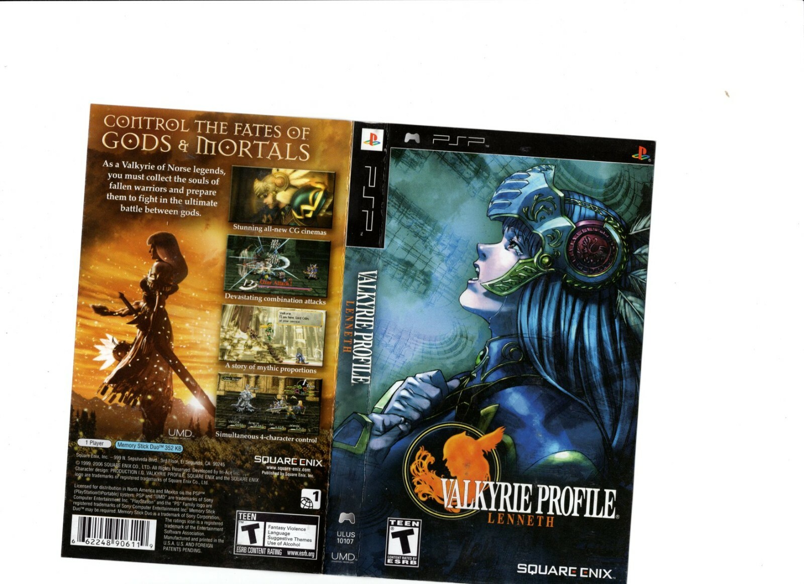Valkyrie Profile Lenneth Psp