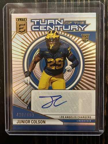 2024 Donruss Elite Junior Colson Turn of the Century Rookie Auto /499 ...