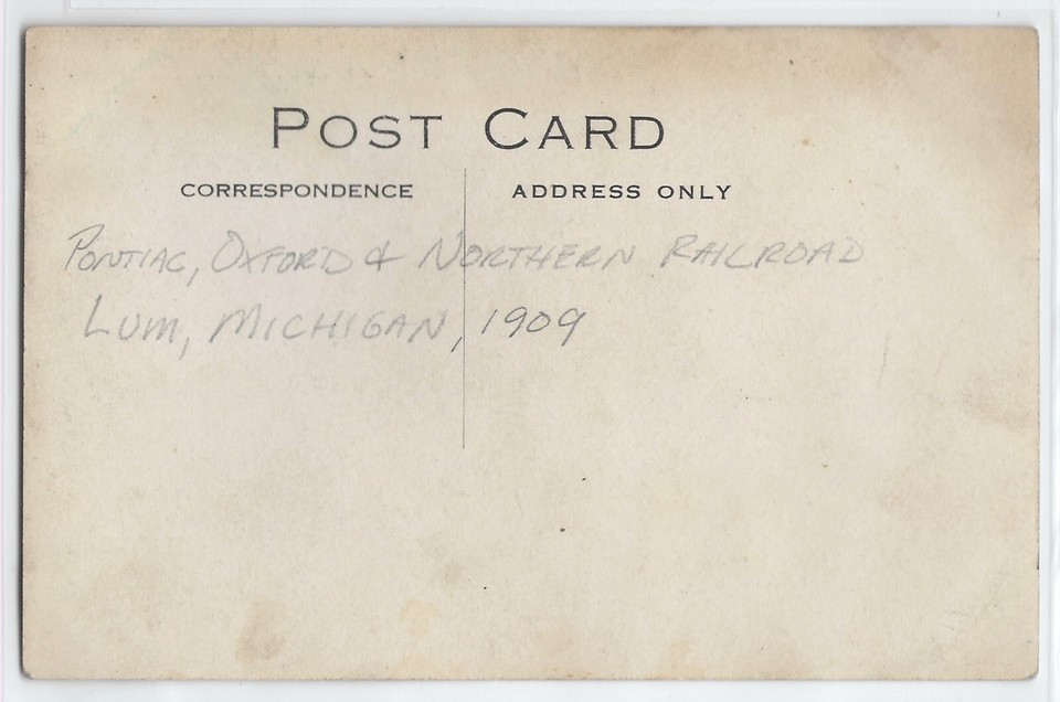 Railroad train depot explosion, Lum Michigan; Lapeer history photo ...