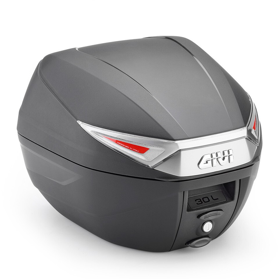 GIVI C30NT TOP CASE + SUPPORT YAMAHA FZ6 600 FAZER S2 2007 07 2008 08 ...
