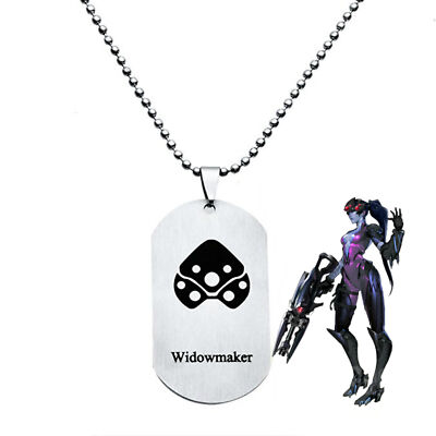 Overwatch Widowmaker Tag Video Game Series Pendant Charm Necklace | eBay