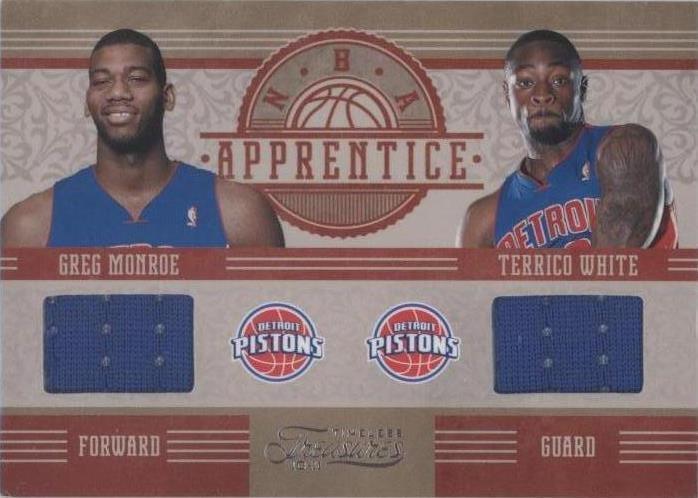 2010-11 Timeless Treasures - Nba Apprentice Dual Greg Monroe, Terrico ...