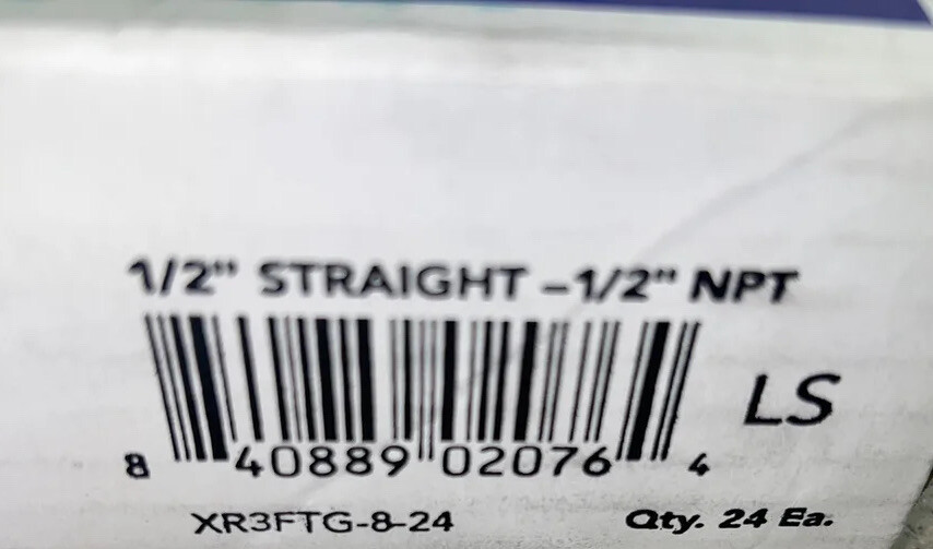 (1) Gastite BRASS 1/2 Inch Straight Male FLASHSHIELD FITTINGS CSST ...