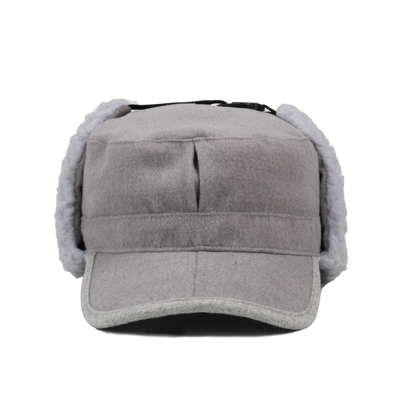 Army Military Fleece Warm Winter Hats with Visor Windproof Earflap ...