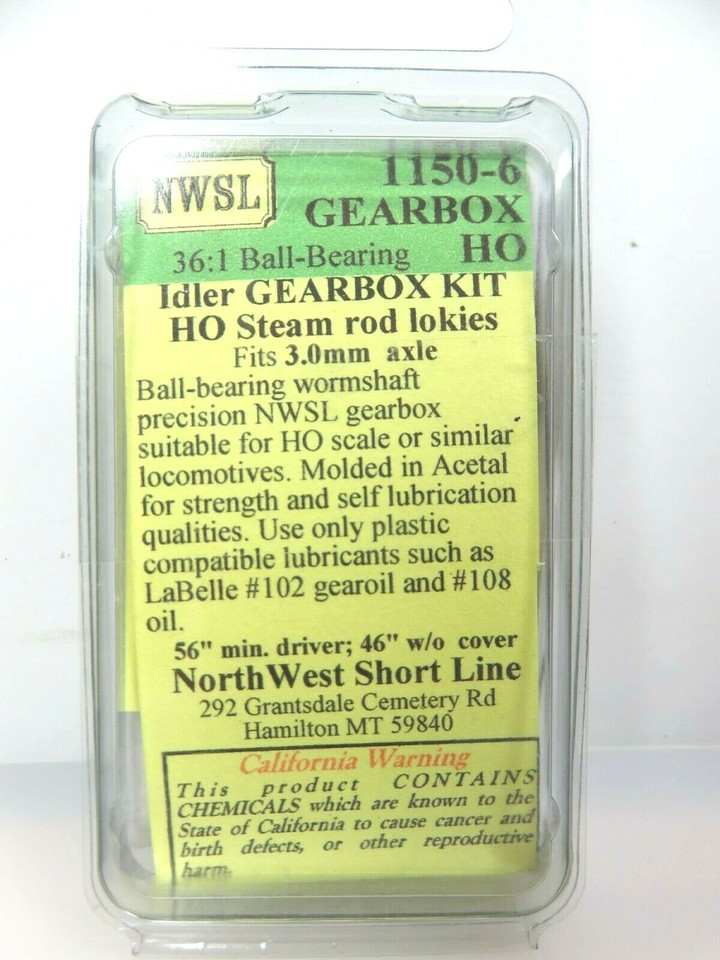 Northwest Short Line 1150-6 NWSL 0.3 Mod 36-1 Idler Ball Bearing ...