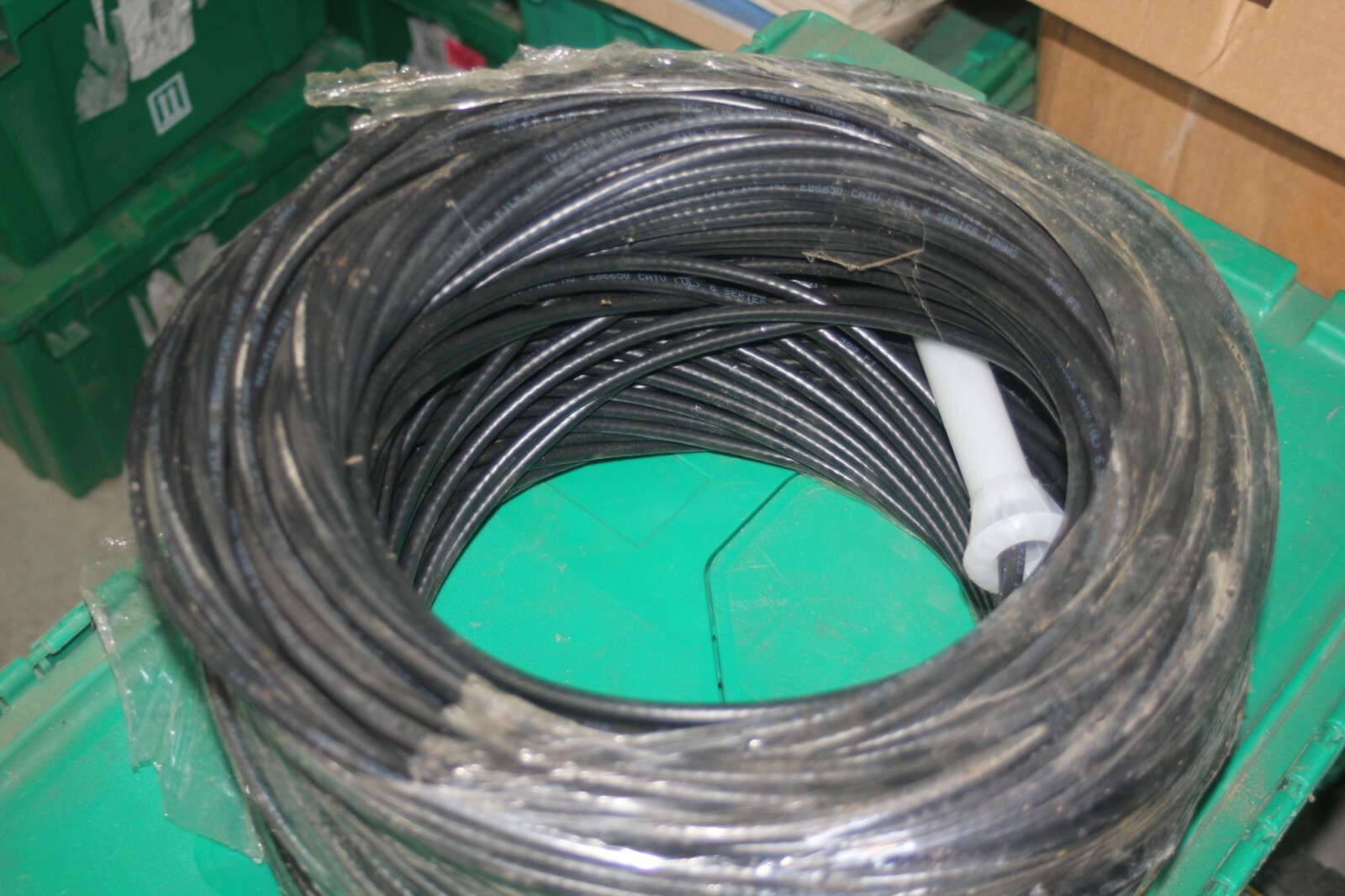 Wire Roll TFC-10 E86650 CATV (UL) 6 Series 18AWG 446Ft. | eBay