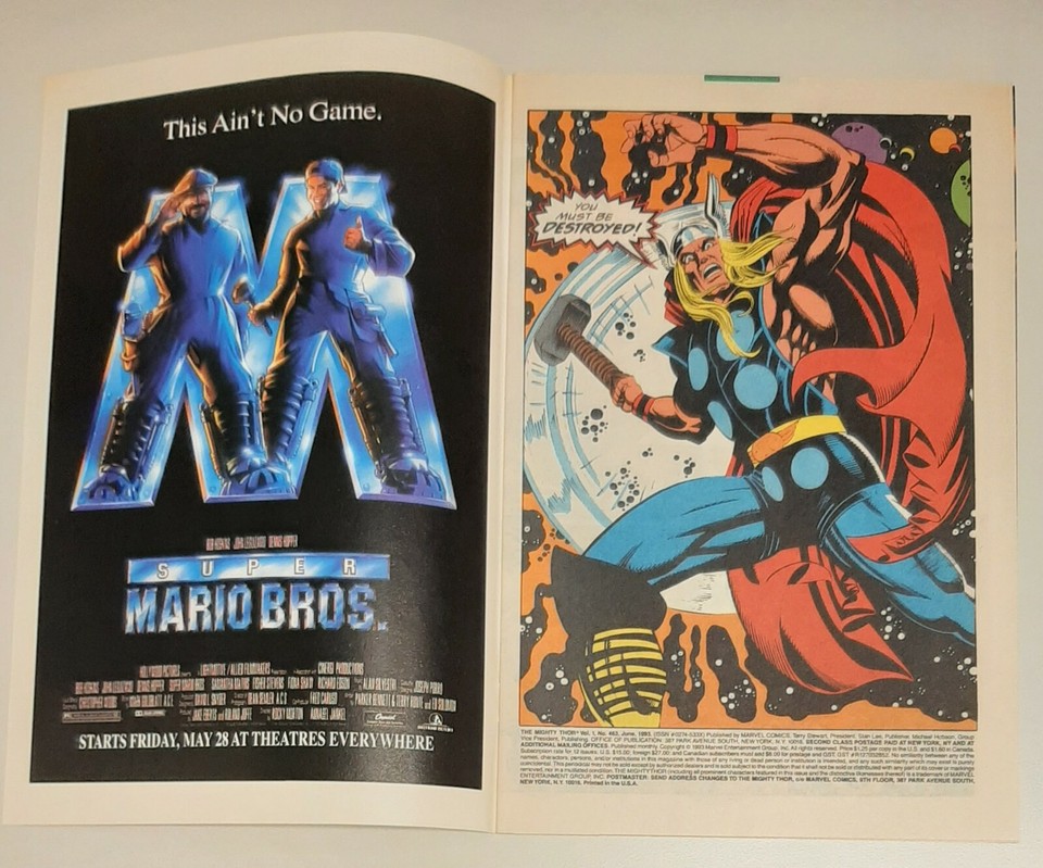 The Mighty Thor #463, Marvel Comics, Infinity Crusade crossover, Jun ...