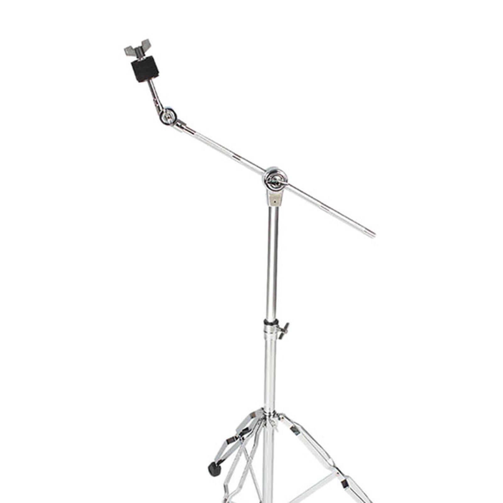 Cymbal Stand Adjustable Foldable Heavy Duty Metal Tube Quick Grip ...