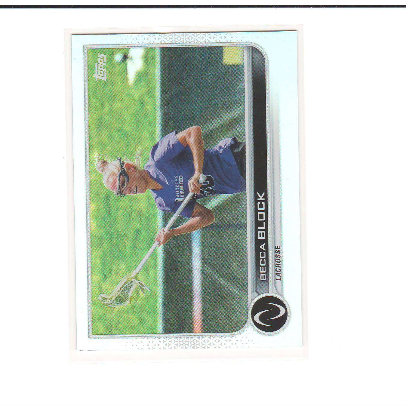 2023 Topps Athletes Unlimited Rainbow Foil Board #2 Becca Block | eBay