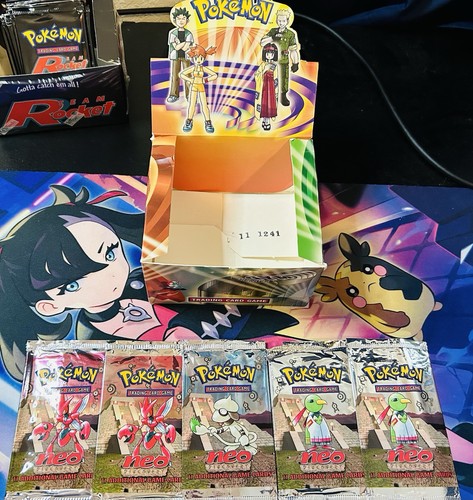 Pokemon Vintage WOTC Lot 1st ed. Opened Packs/Booster Boxes! Great For ...