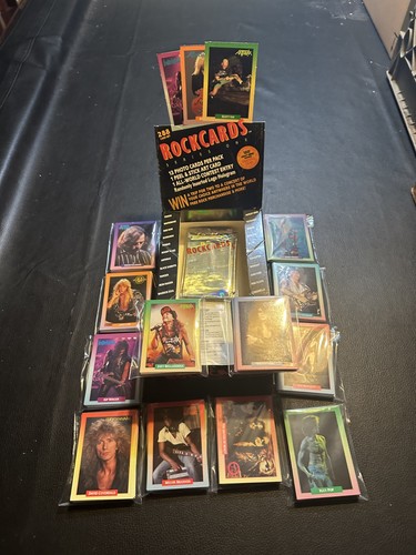 1991 BROCKUM ROCK CARDS - 288 Card Base Set | eBay