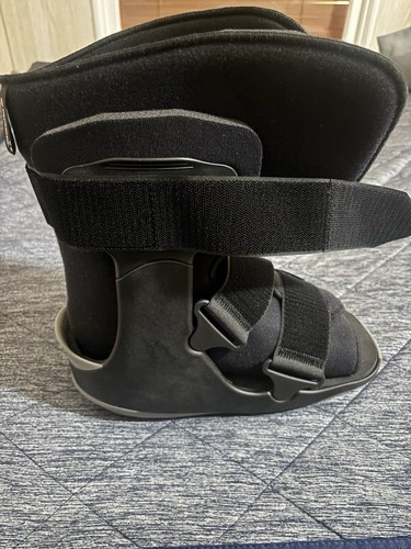 Breg Air Pump Ankle Medical Boot Cast Foot Fracture Brace Size Medium ...