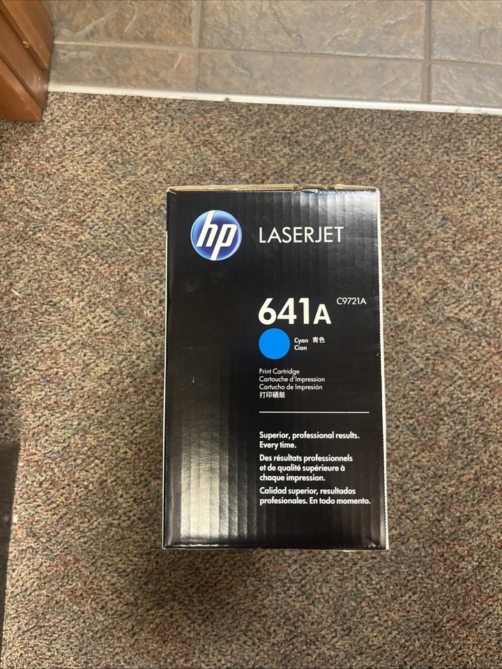 NEW HP 641A - C9721A Printer Cartridge Cyan | eBay