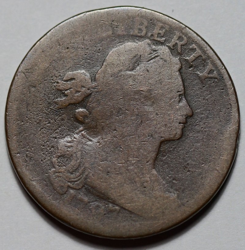 1797 Draped Bust Large Cent - US 1c Copper Coin | eBay