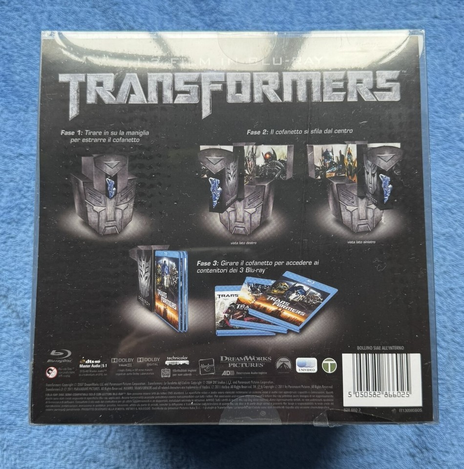 Transformers Trilogy - Limited Collector's Edition Autobot Head - Blu ...